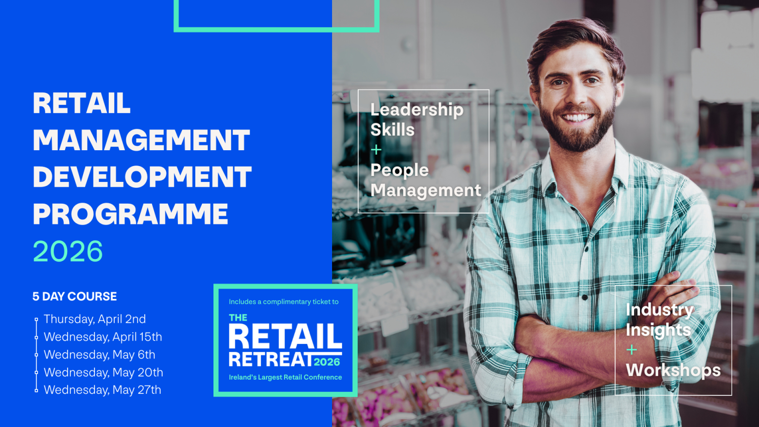 Retail Management Development Programme 2026 - Retail Excellence Ireland